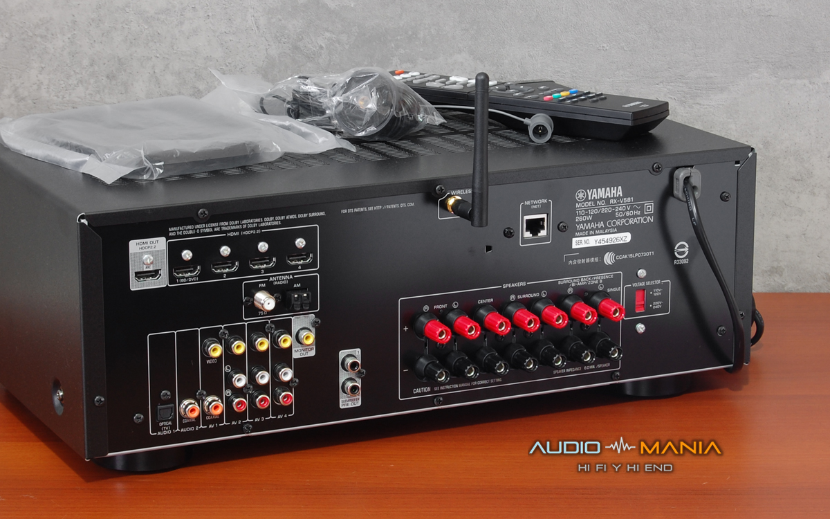 yamha RX-V 581 En Audio-Mania