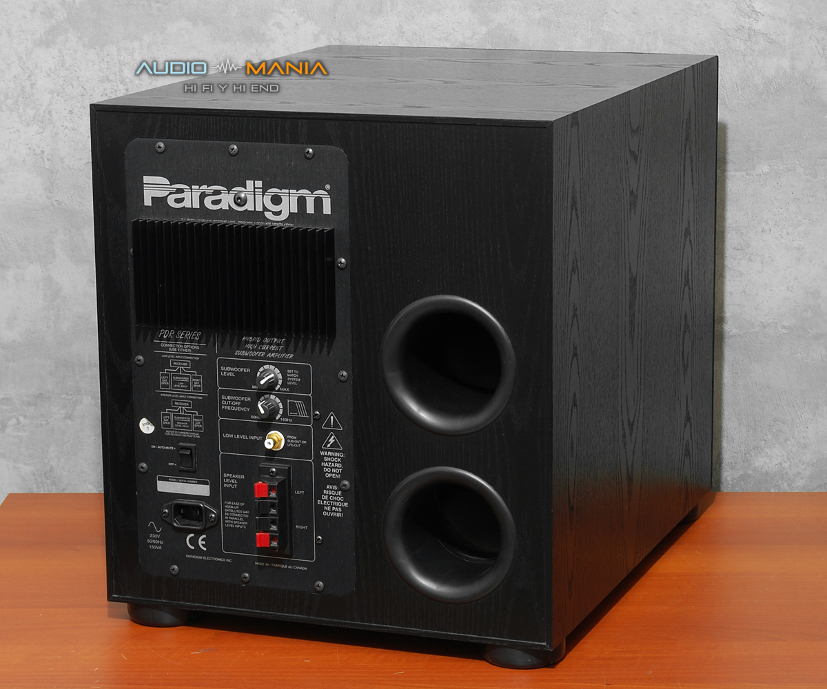 Paradigm PDR 12 En Audio-Mania