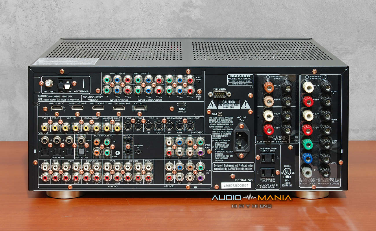 Marantz SR 7001 en Audio-Mania