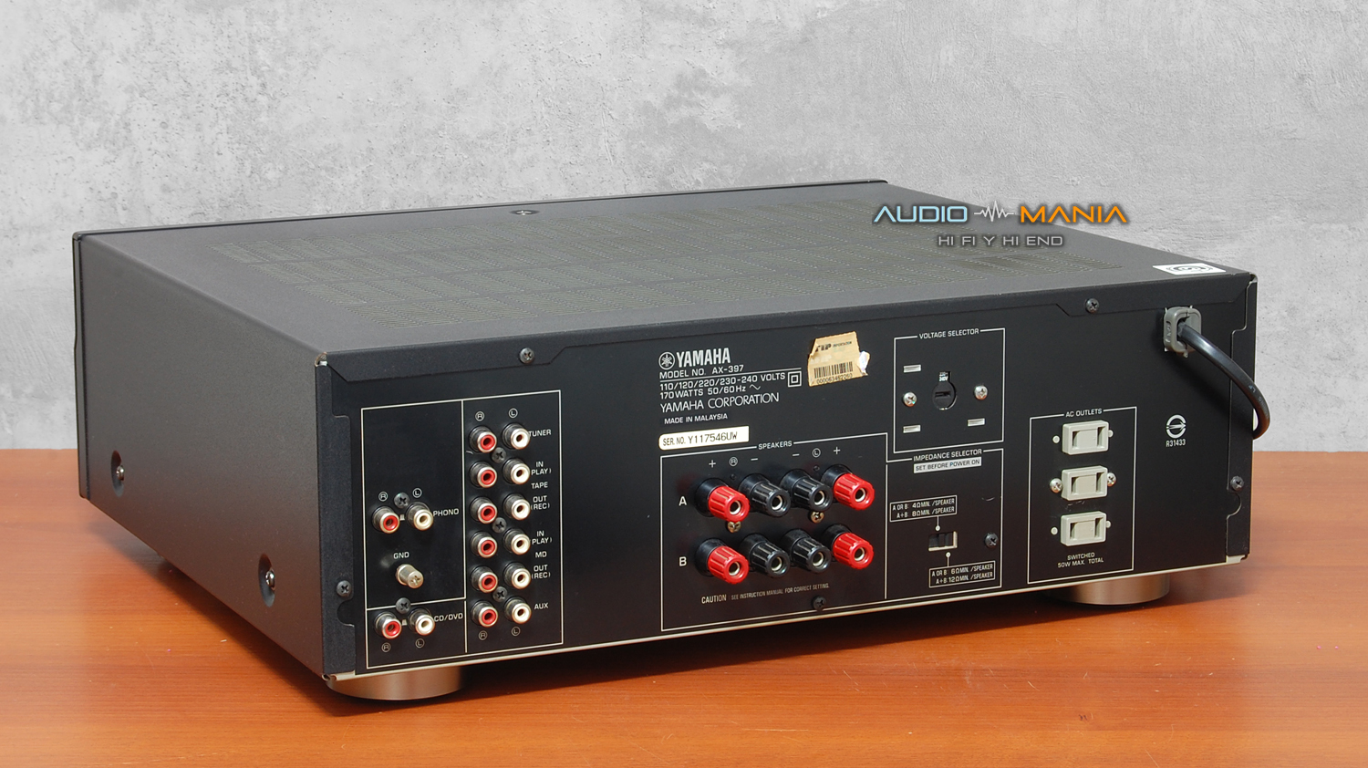 Yamaha AX 397 en Audio-Mania