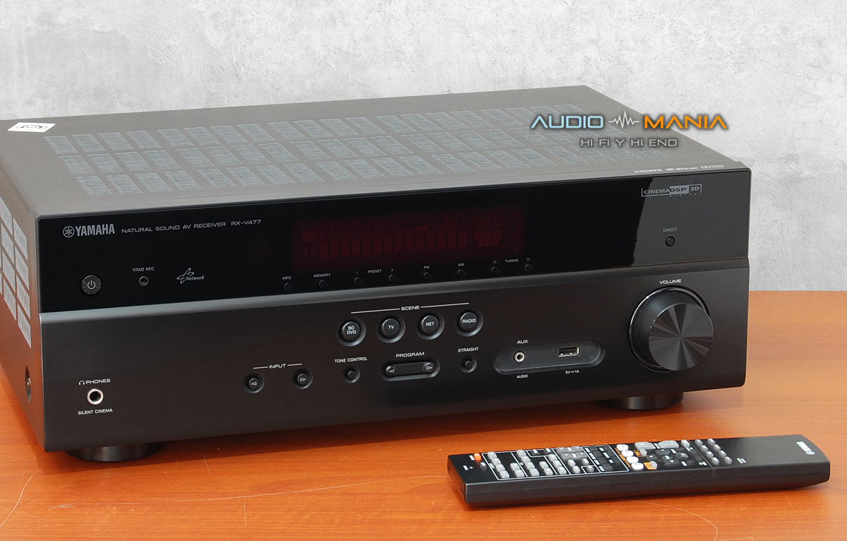 Yamaha RX-V 477 en Audio-Mania