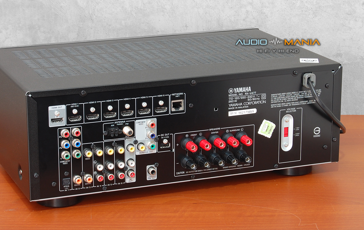 Yamaha RX-V 477 en Audio-Mania