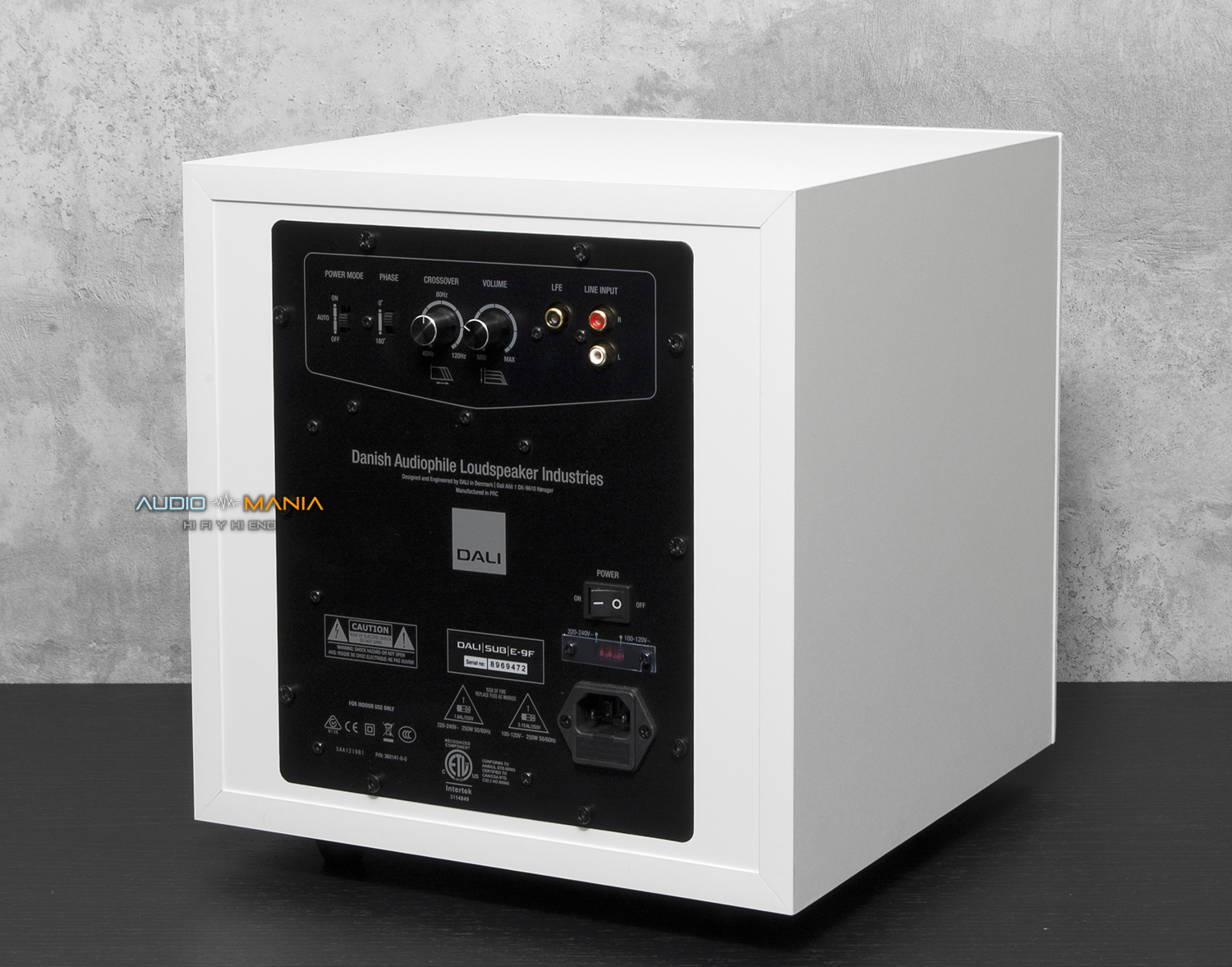 Dali E9f en Audio-Mania